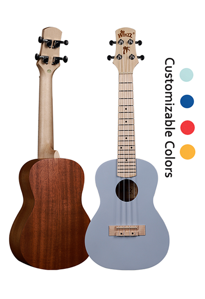 23 Inch Ukulele for Travel/Kids/Young players/Female players(AU-C17 ...