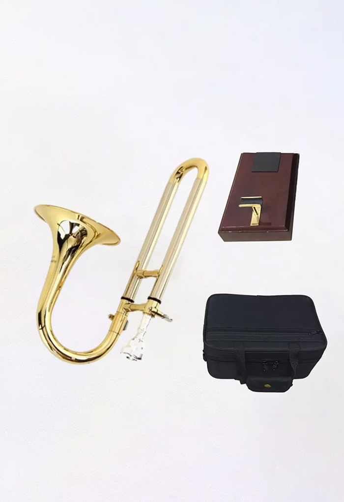 Bb/A Key Lacquer Finish Soprano Slide Trumpet/ Piccolo Trombone (PT1580 ...